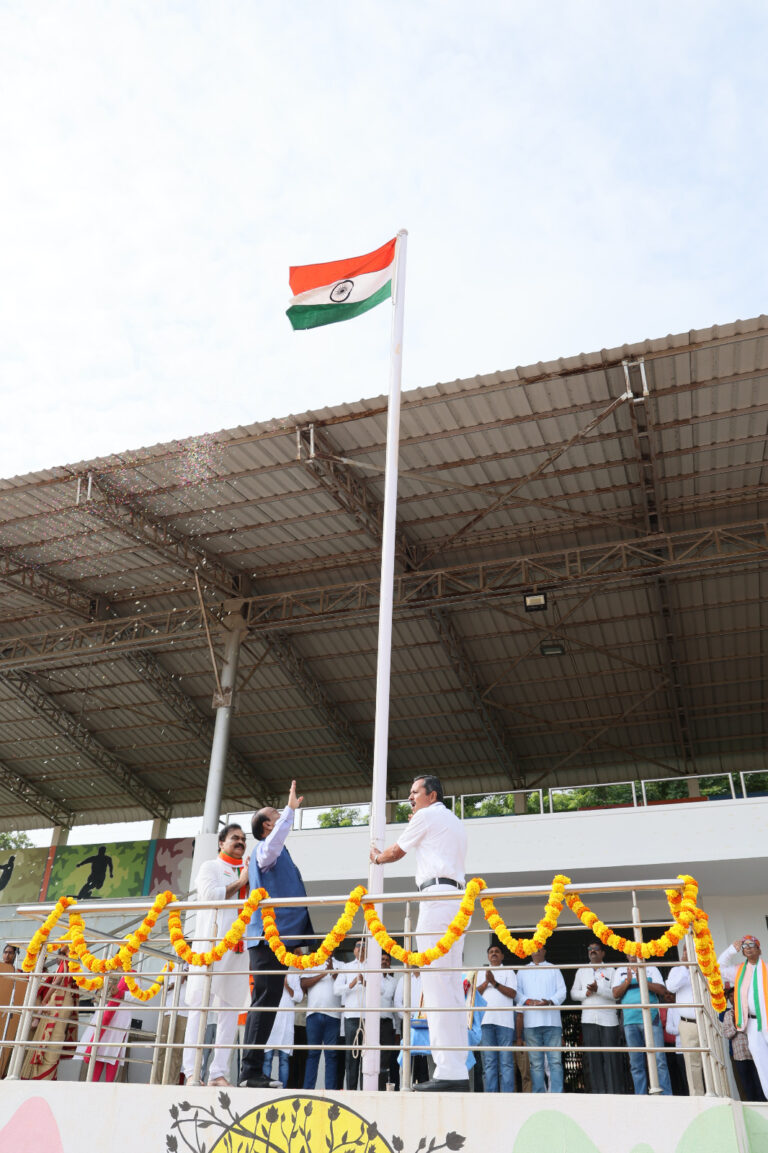 Celebrated 77th Independence Day at NET Sports Stadium – Navodaya ...